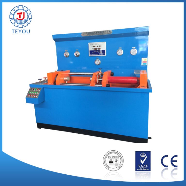 Water pressure and air pressure valve test bench